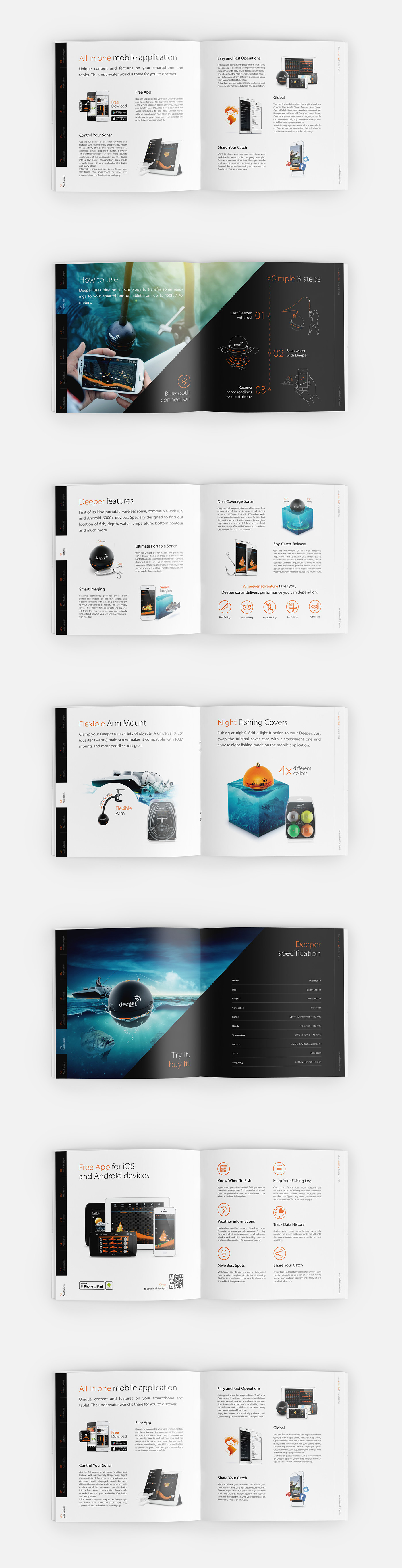 Deeper Wireless Fishfinder on Behance Deeper Wireless Fishfinder on Behance