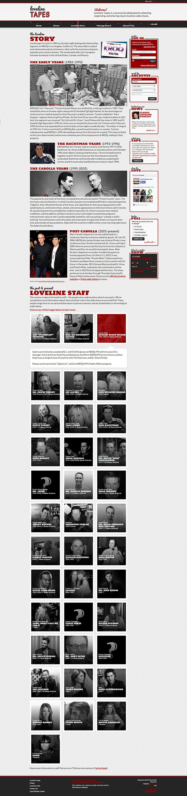 Loveline Tapes Redesign :: Behance Loveline Tapes Redesign :: Behance