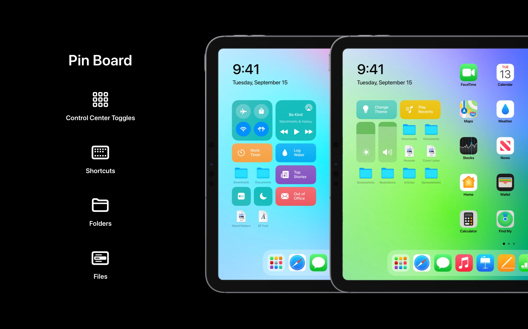 iPadOS 15 Concept Redux :: Behance iPadOS 15 Concept Redux :: Behance