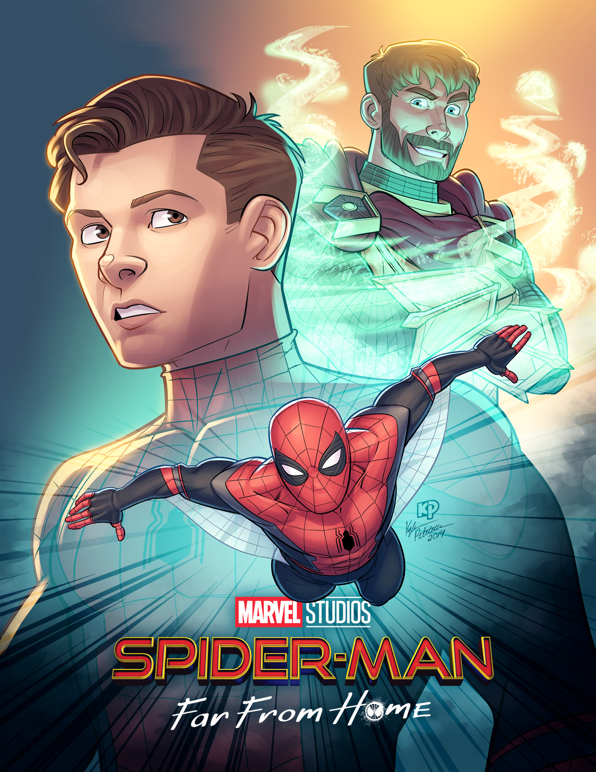 Spider Man Far From Home Fan Art Behance