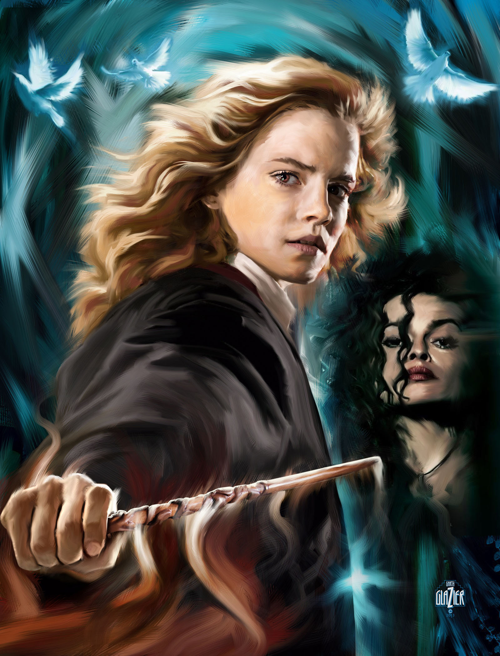Harry Potter Portraits And Paintings on Behance Harry Potter Portraits And Paintings on Behance