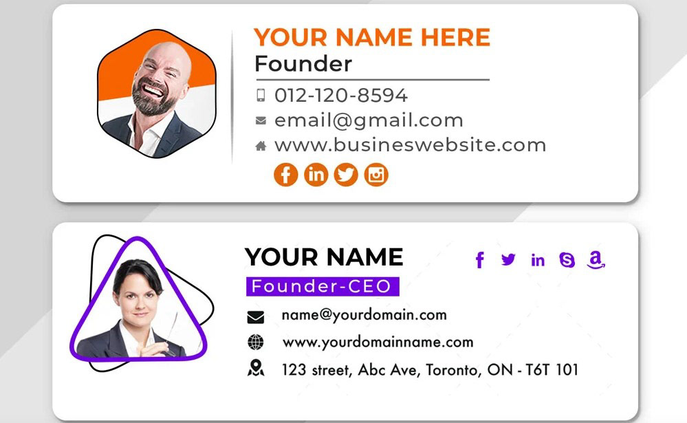 Clickable Html email Signature :: Behance Clickable Html email Signature :: Behance