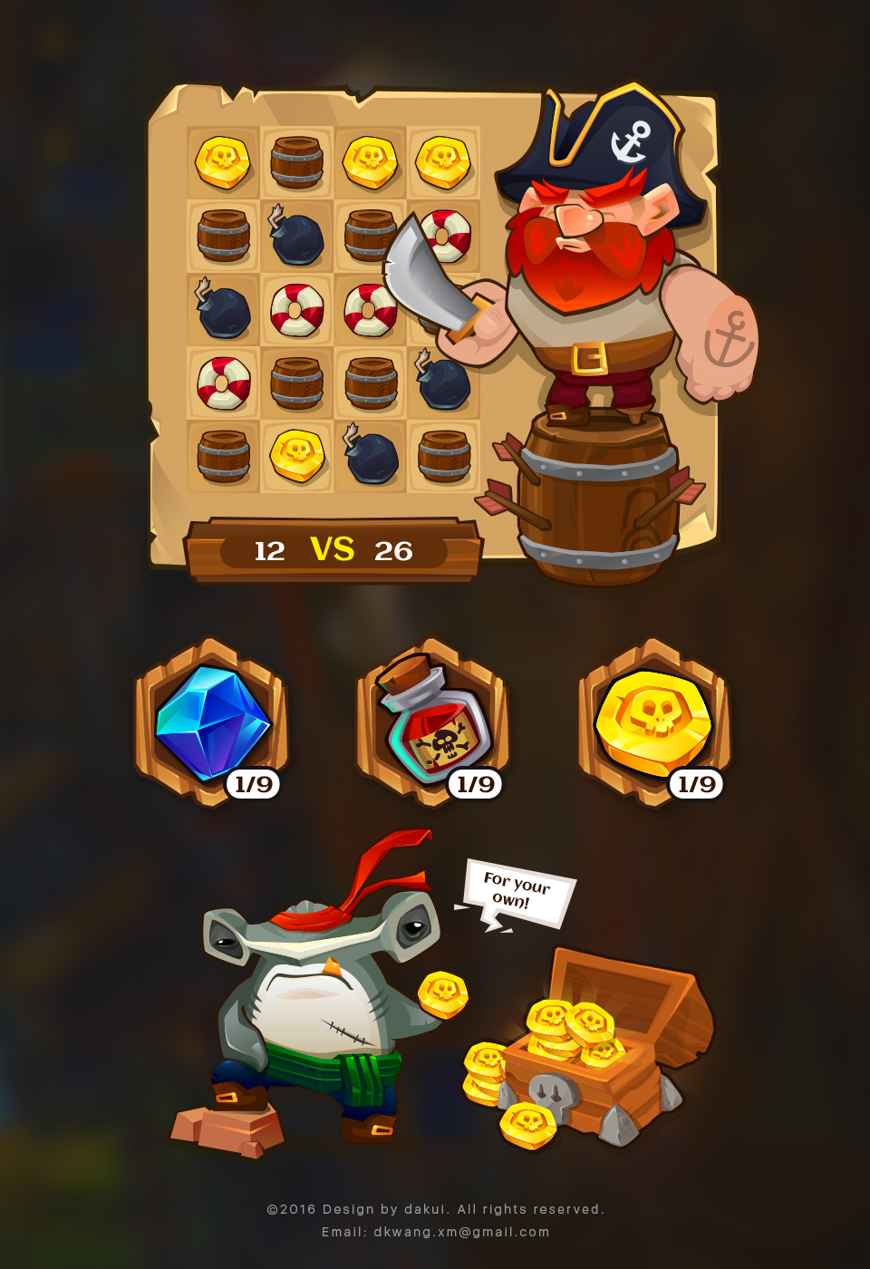 Mobile Game Design Behance